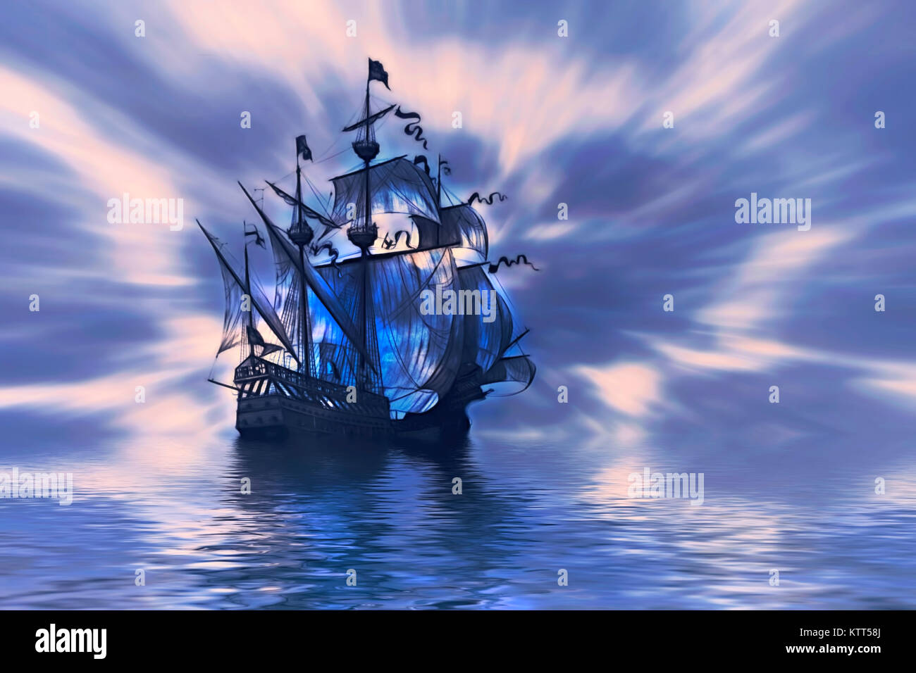 Bateau pirate Banque de photographies et d’images à haute résolution ...