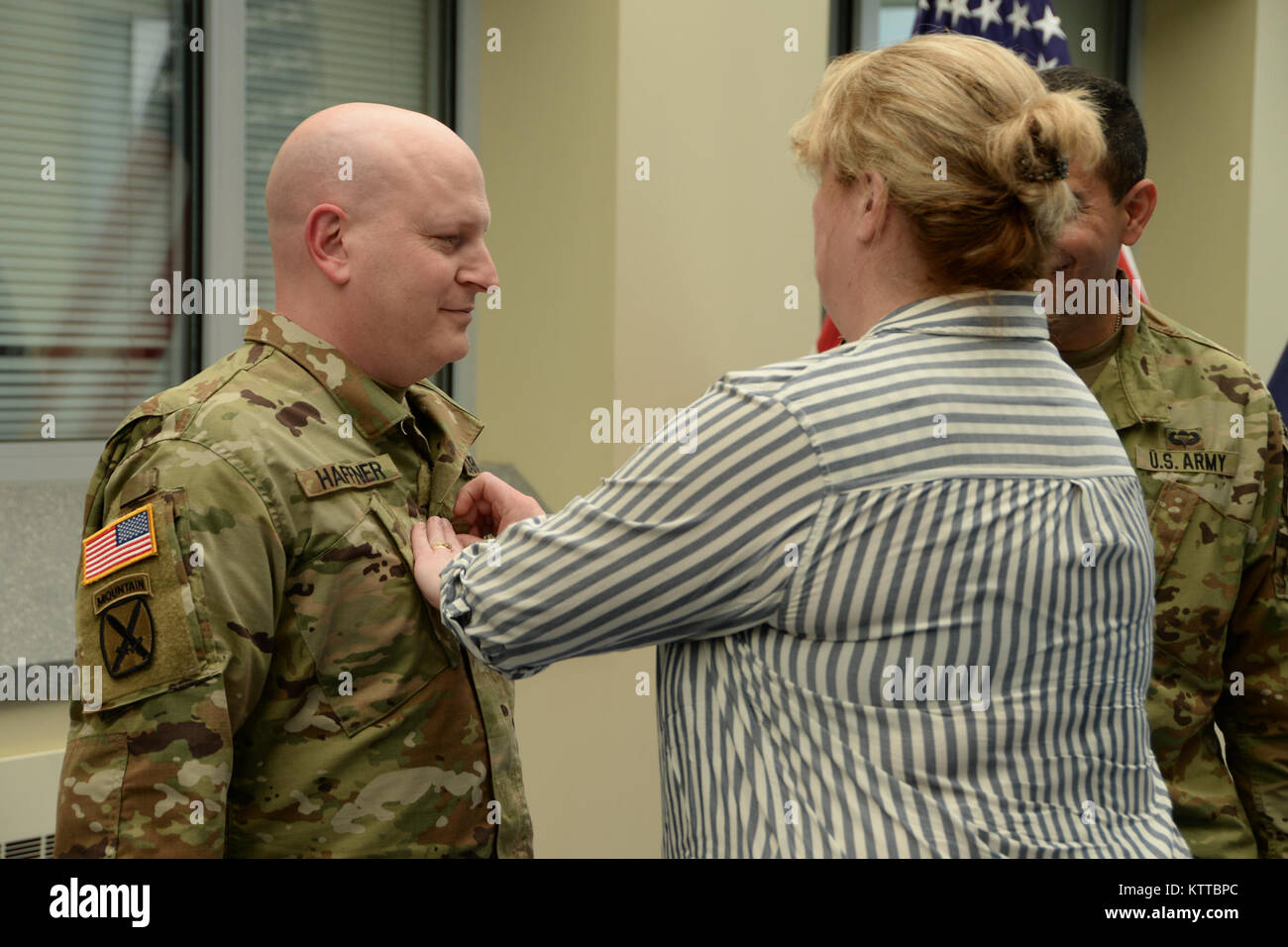 Le lieutenant-colonel Michael Haffner, un soldat de la Garde nationale ...