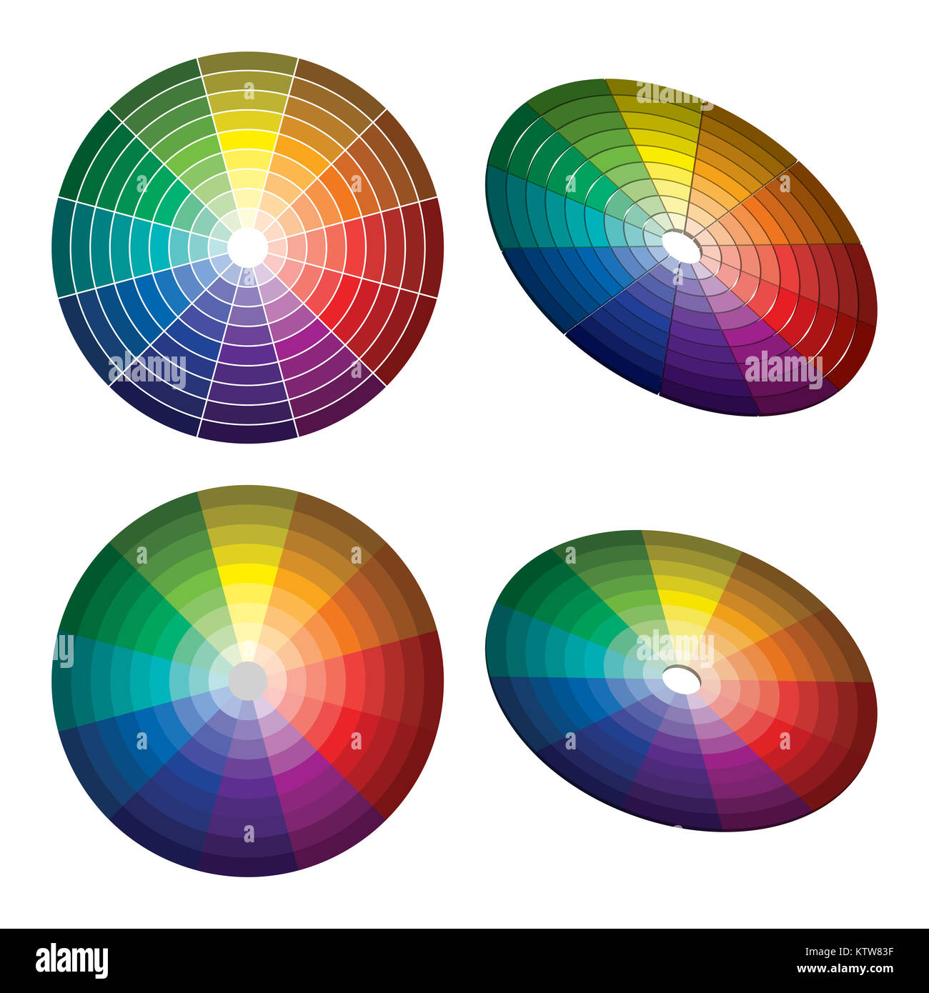 Cercle chromatique Banque de photographies et d’images à haute ...