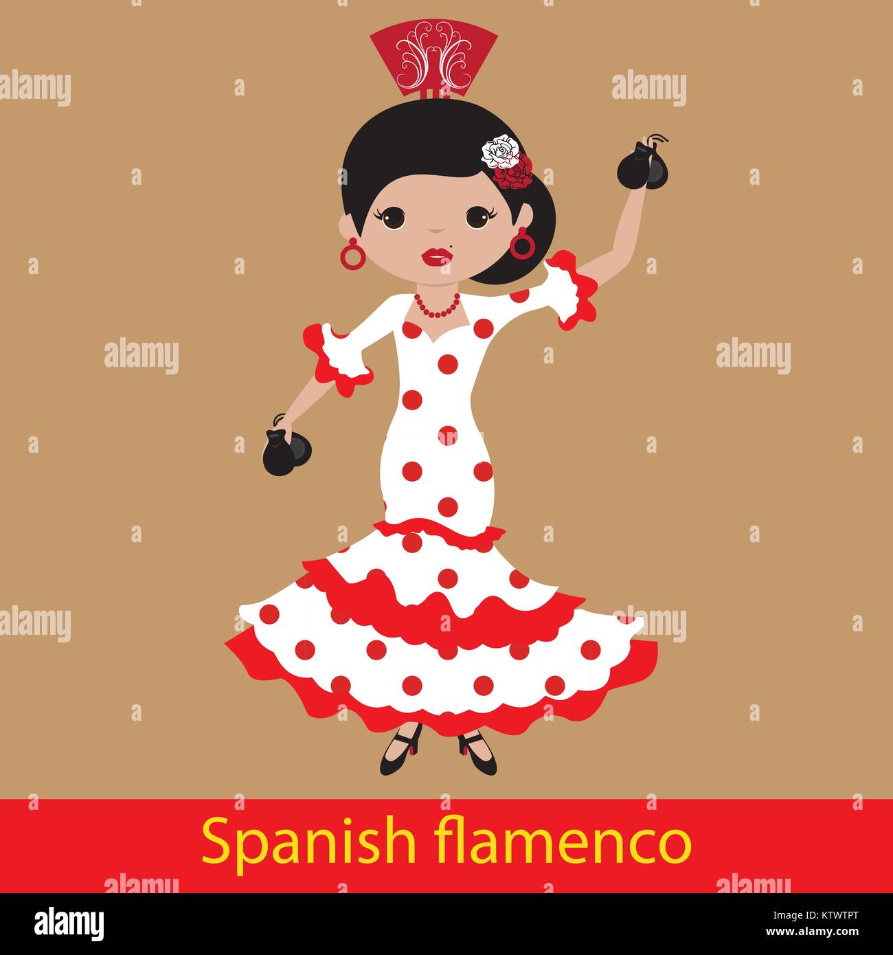 Flamenco guitar castanets spain Banque de photographies et d’images à ...