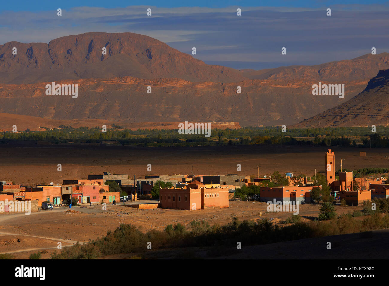 Gorges du Ziz, Vallée de Ziz Ziz, Gorges, région du Tafilalet, au Maroc ...
