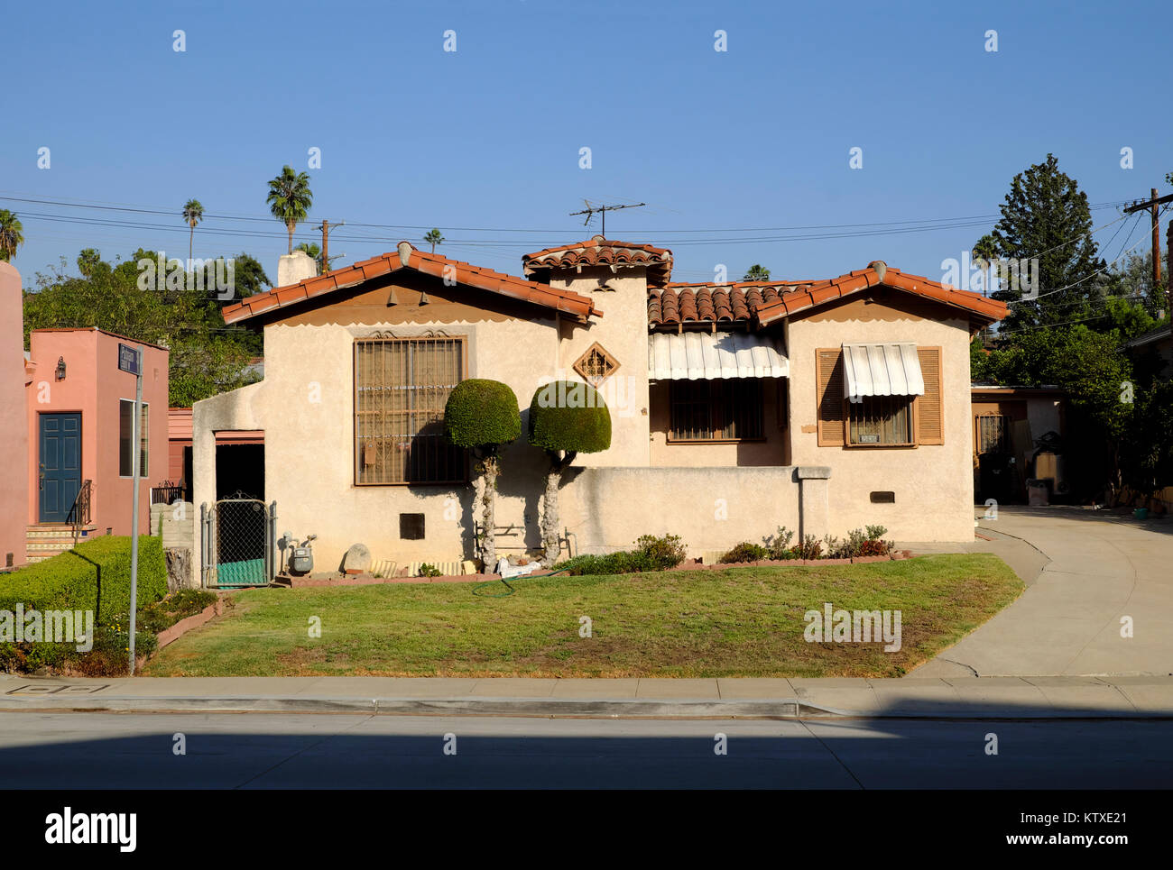 Maison De Style Espagnol Banque d'image et photos - Alamy