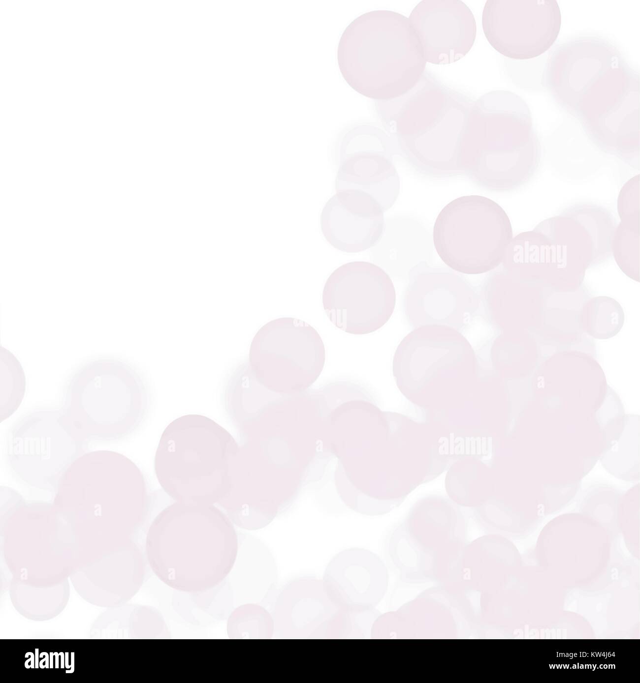 Bulle rose Banque d'images vectorielles - Alamy