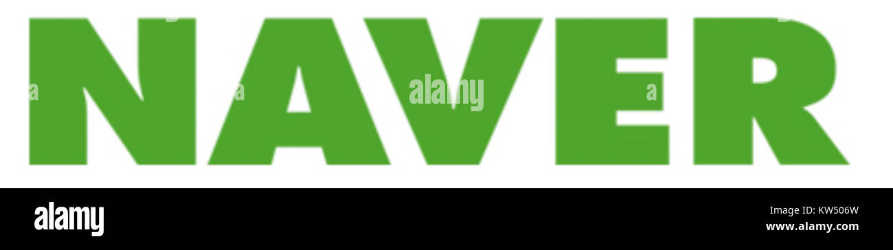 Naver logo Banque d'images détourées - Alamy