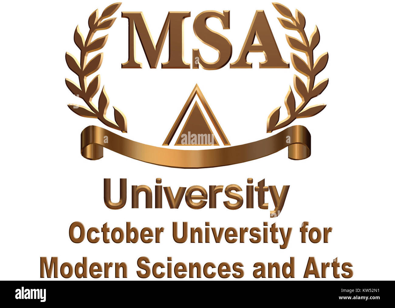 Le logo 3D de MSA représente un logo moderne en trois dimensions ...