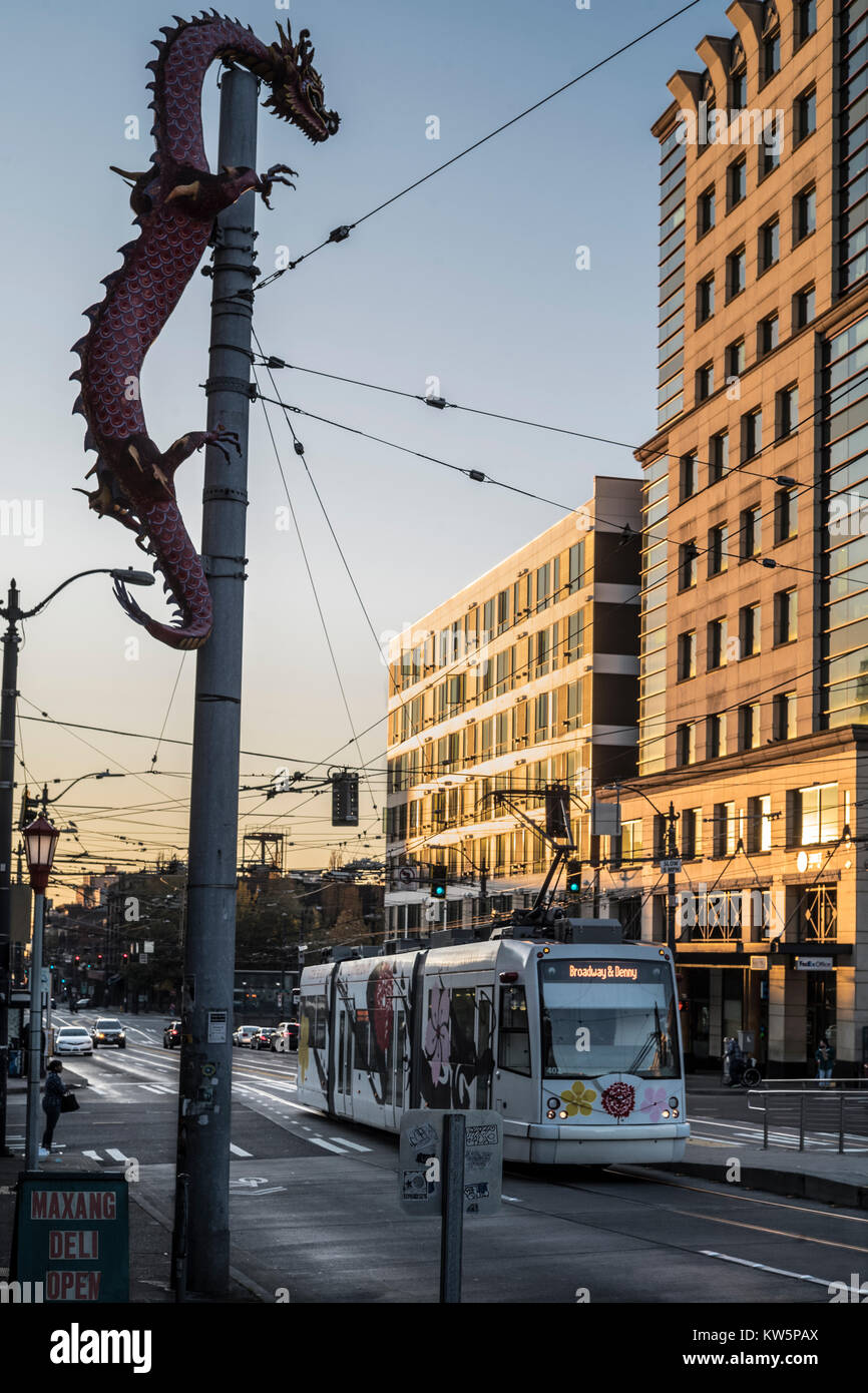 Seattle tramway Banque de photographies et d’images à haute résolution ...