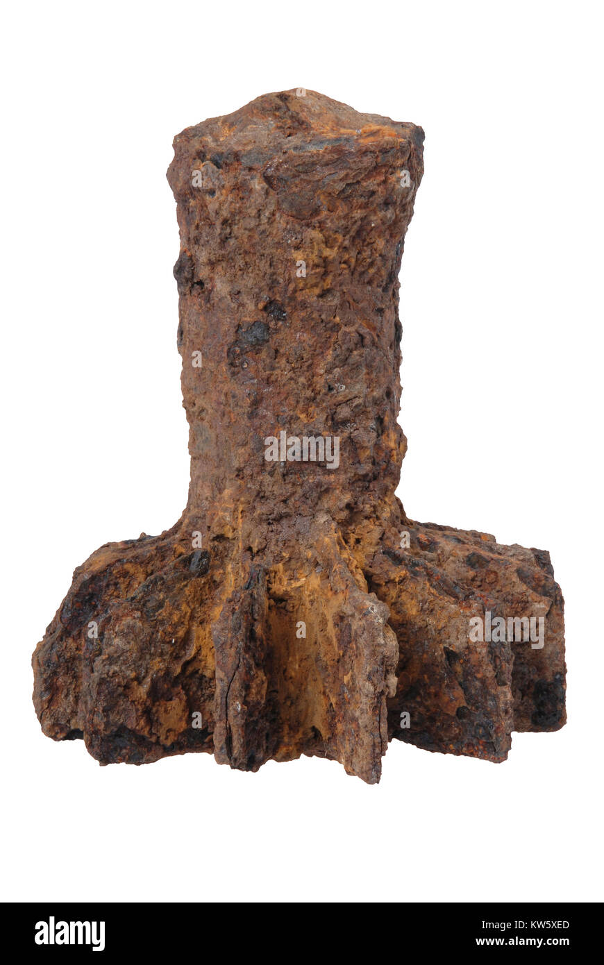 Splinter d'une mine de la période WWII Photo Stock - Alamy