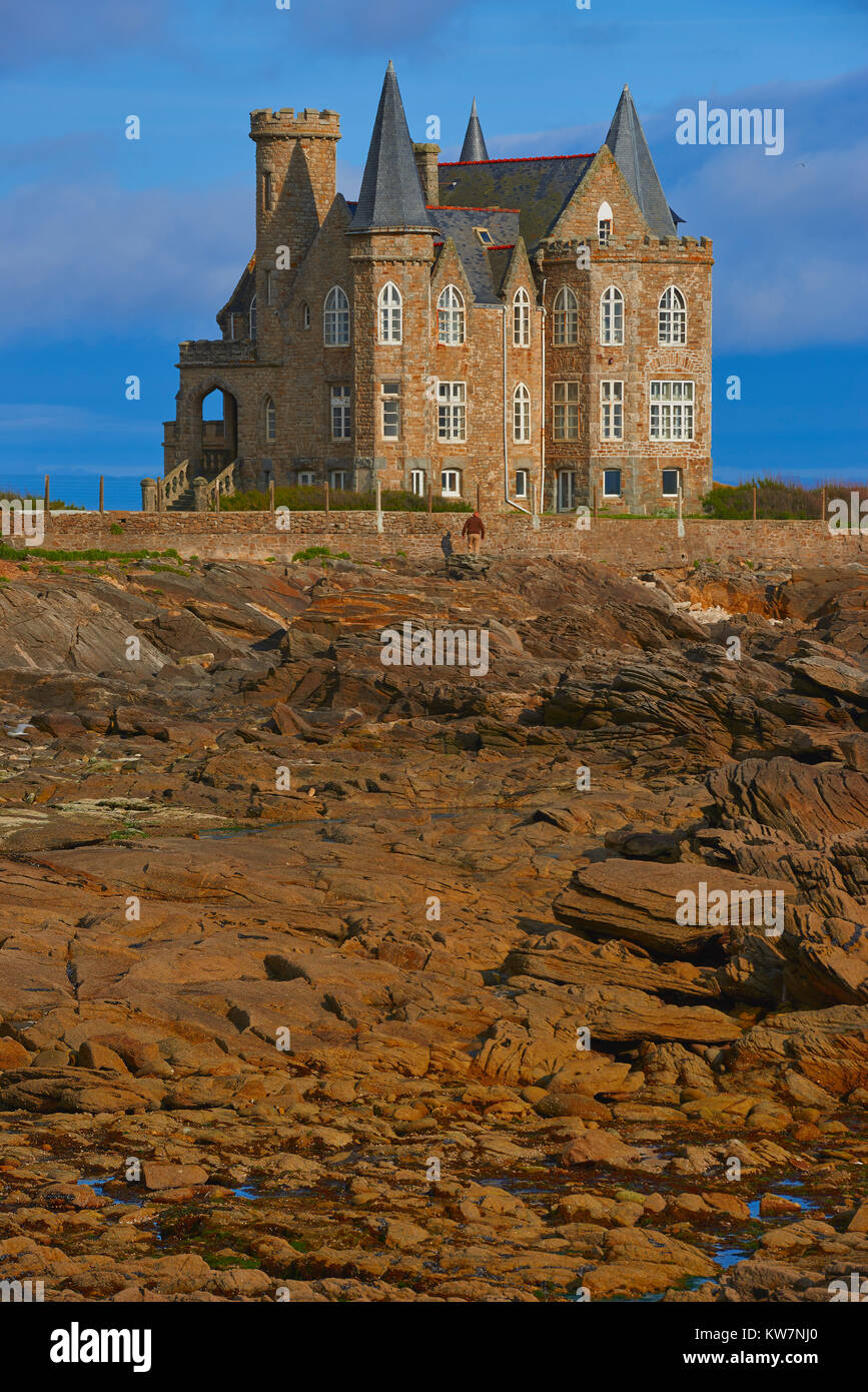 Château Turpault, Quiberon, Côte Sauvage, la Côte Sauvage, Morbihan ...