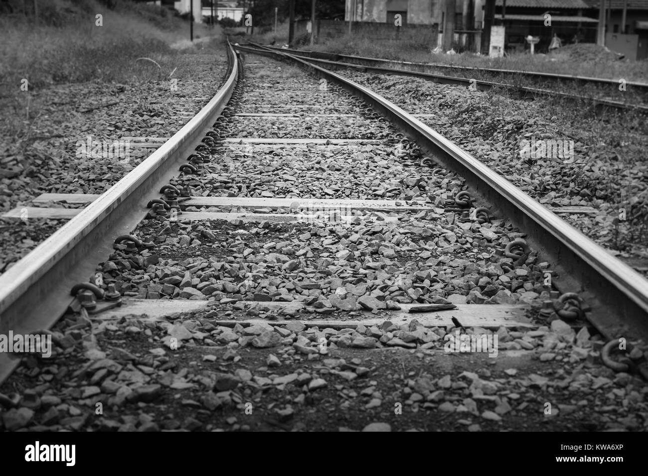 Train Locomotive rail route et rails électriques et les rails de rack ...