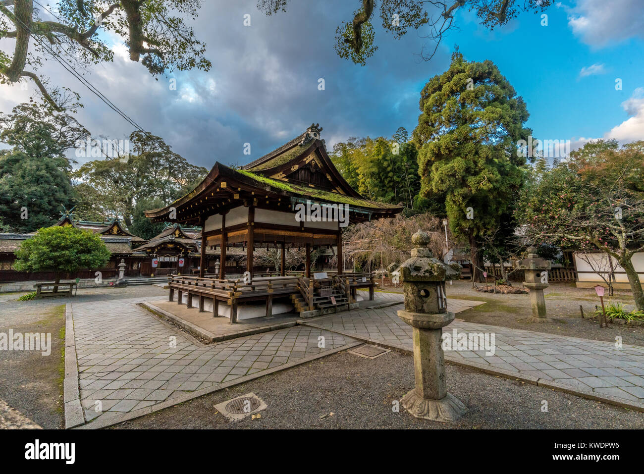Hirano Jinja temple shintoïste. Construit au xviie siècle, Kasuga Jinja ...