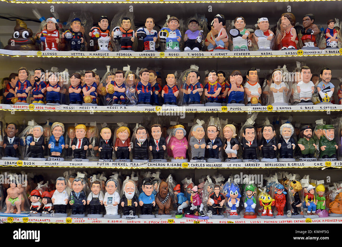 Chiffres caganer Banque de photographies et d’images à haute résolution ...