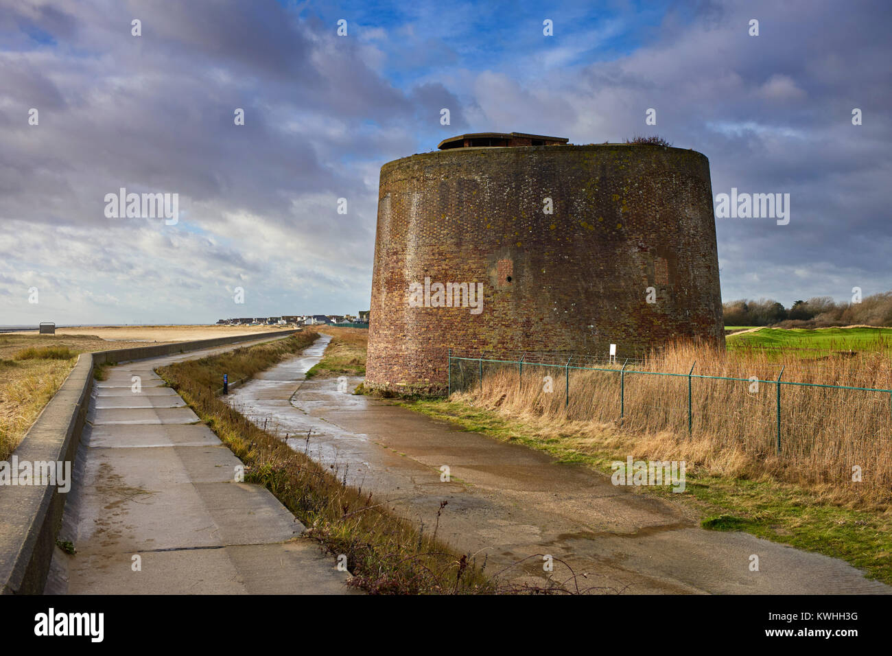 19th century martello tower Banque de photographies et d’images à haute ...