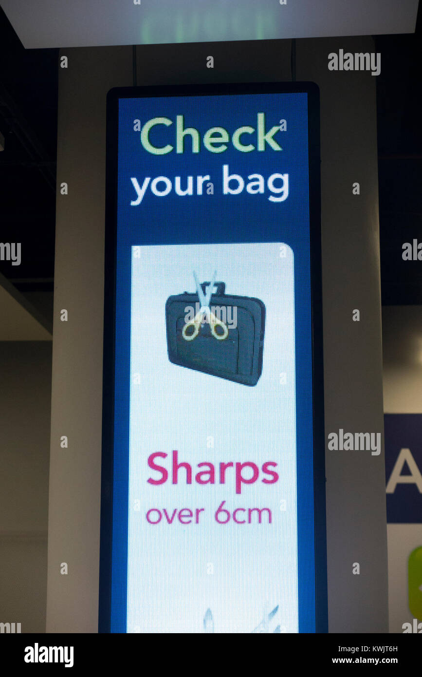 Panneau d'avertissement montrant interdite & Produits interdits ...