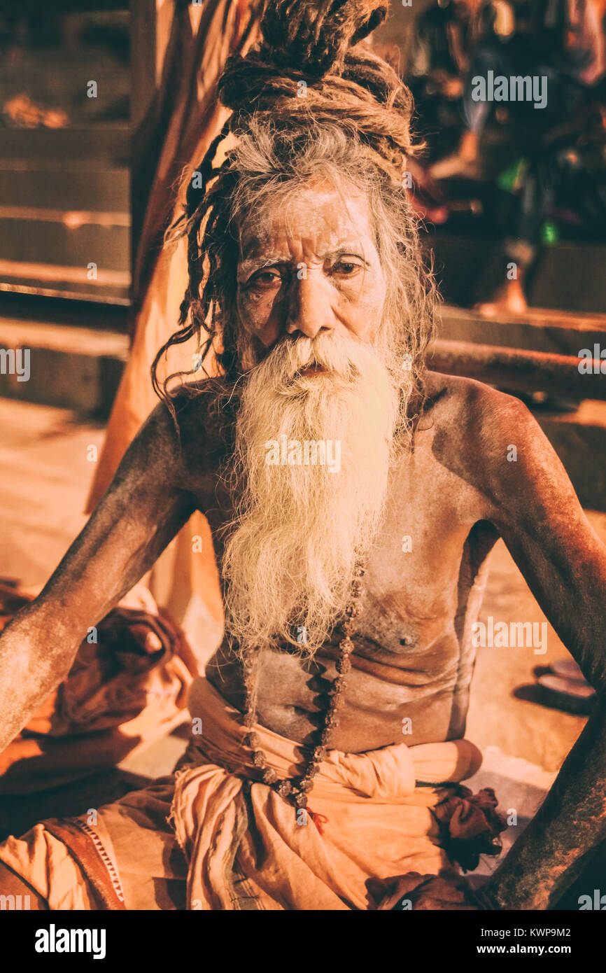 Sage hindou Banque de photographies et d’images à haute résolution - Alamy