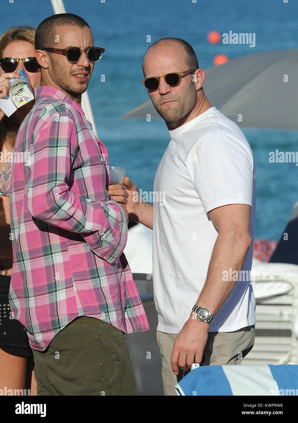 MIAMI BEACH, FL - 30 DÉCEMBRE : détente sous le soleil de la Floride, l ...