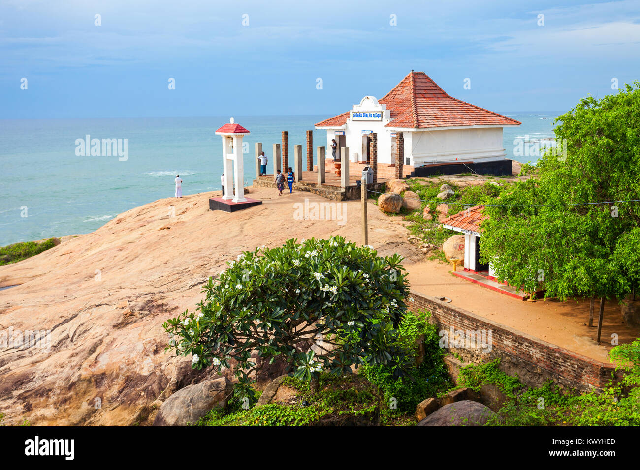 Vihara Kirinda Temple près de la ville de Tissamaharama, au Sri Lanka ...