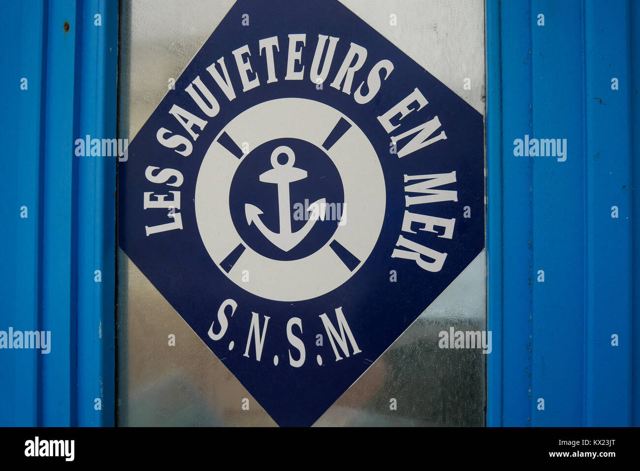 Logo de la SNSM, Société Française des sauveteurs en mer (Société ...