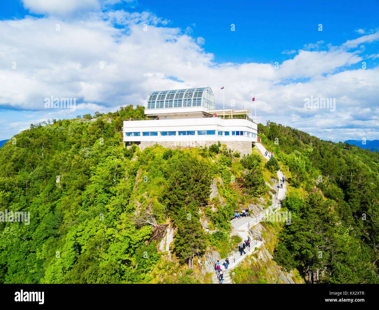 Point de vue du mont aksla alesund Banque de photographies et d’images ...