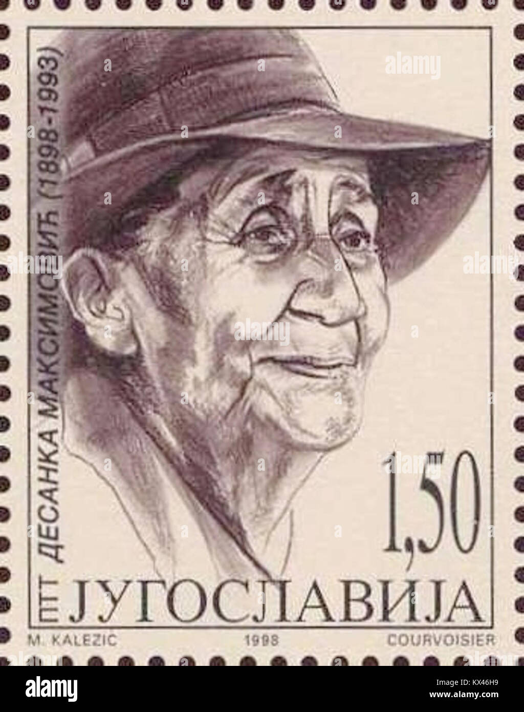 Desanka maksimovic Banque de photographies et d’images à haute ...