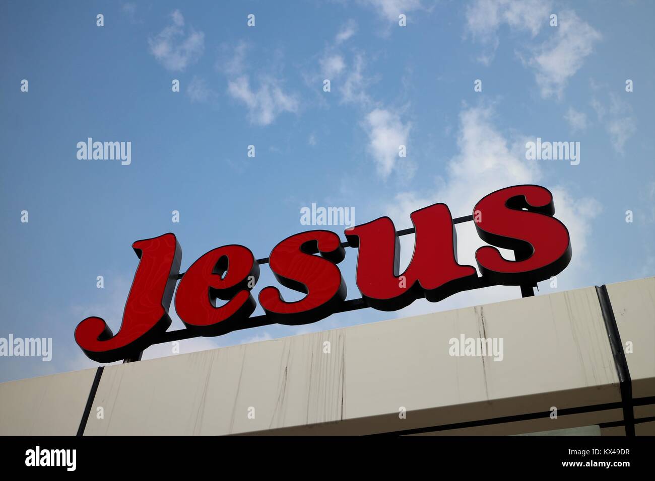 Signe de jésus Banque de photographies et d’images à haute résolution ...