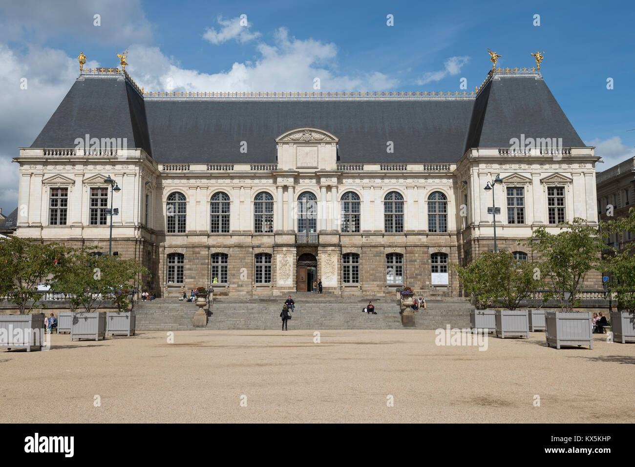 Bâtiment du Parlement de Bretagne à Rennes, Ille-et-Vilaine, France ...