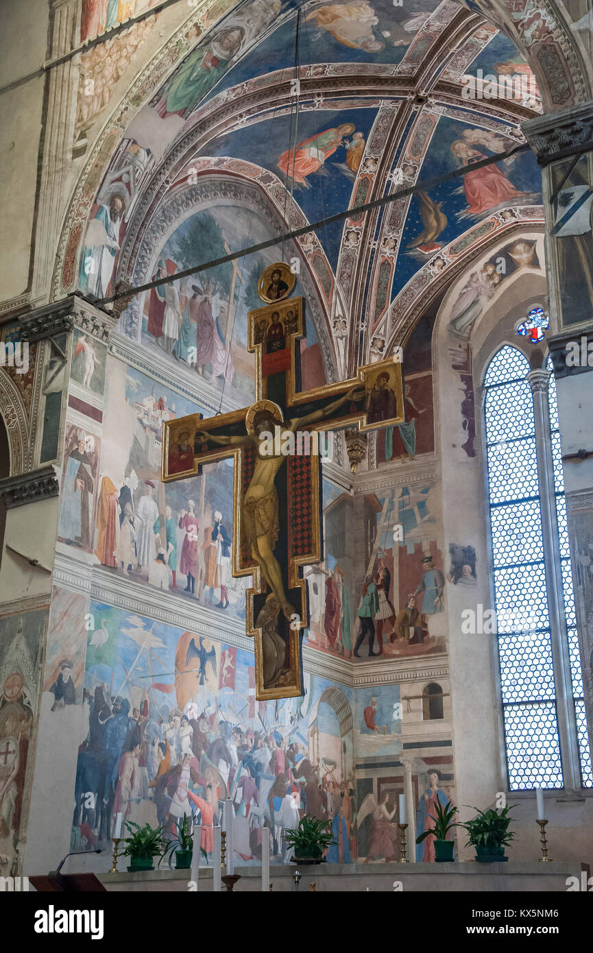 Cycle de fresques La Légende de la Vraie Croix de Piero della Francesca ...