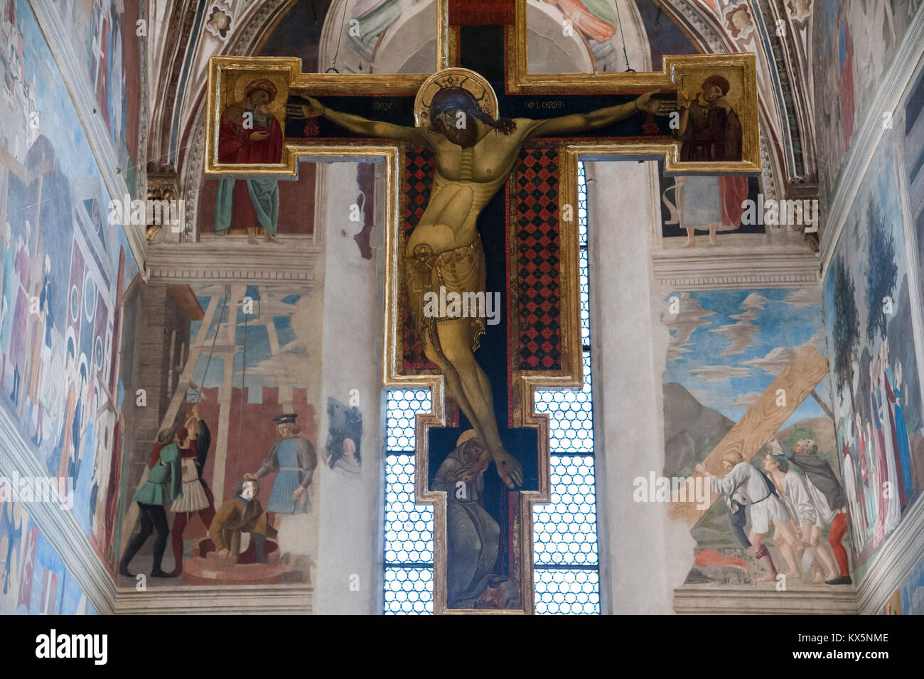 Cycle de fresques La Légende de la Vraie Croix de Piero della Francesca ...