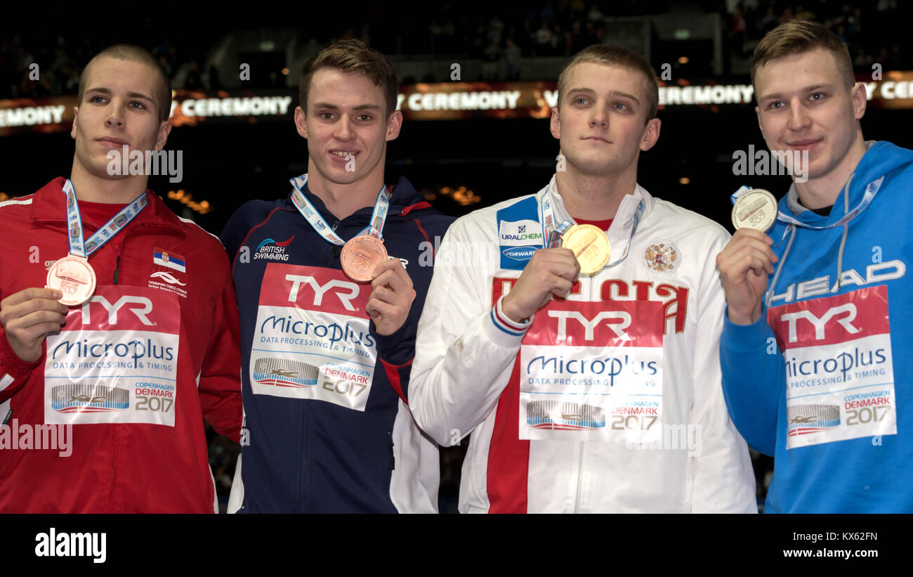 SABO Sebastian SRB médaille de bronze FIER Benjamin GBR Médaille de ...