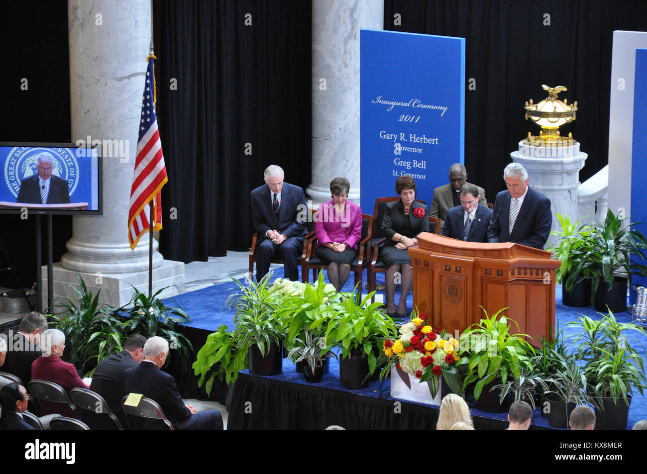 Page d'Utah. Gary R. Herbert et le lieutenant-gouverneur. Greg Bell ont ...