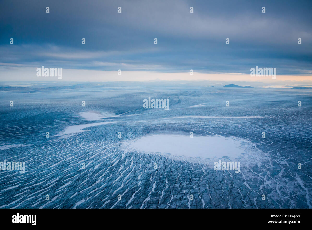 Inlandsis aérienne Banque de photographies et d’images à haute ...