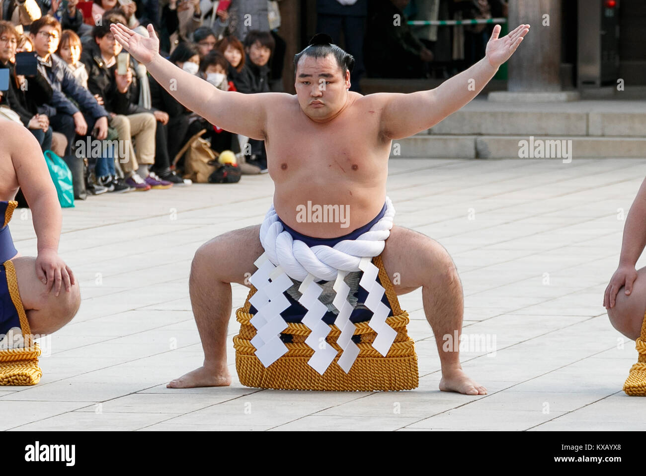 Top sumo wrestlers Banque de photographies et d’images à haute ...