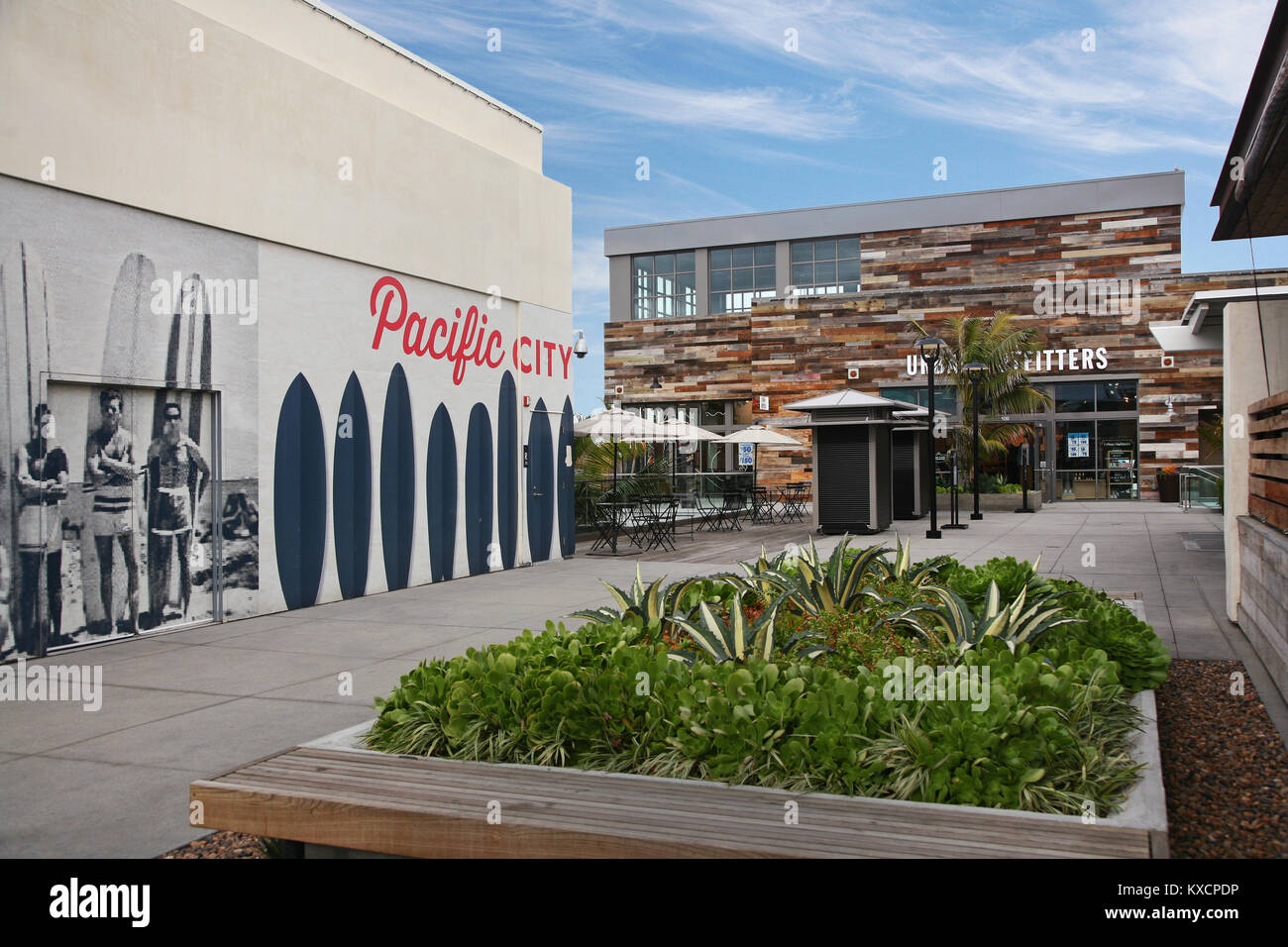 Pacific City, Huntington Beach, shopping mall, nouveau centre ...