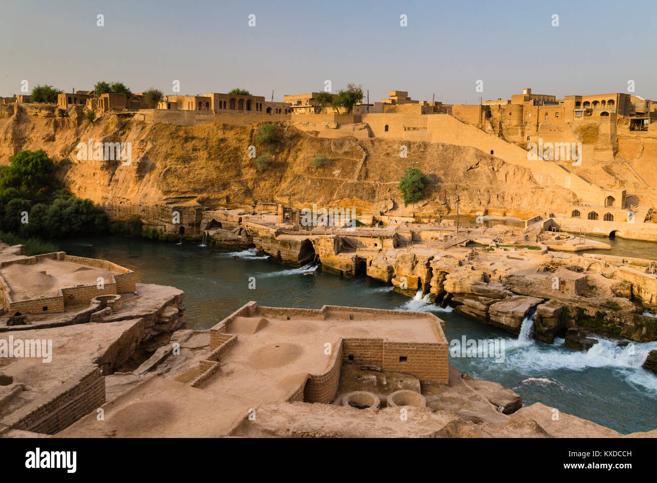 Shushtar historical hydraulic system Banque de photographies et d ...
