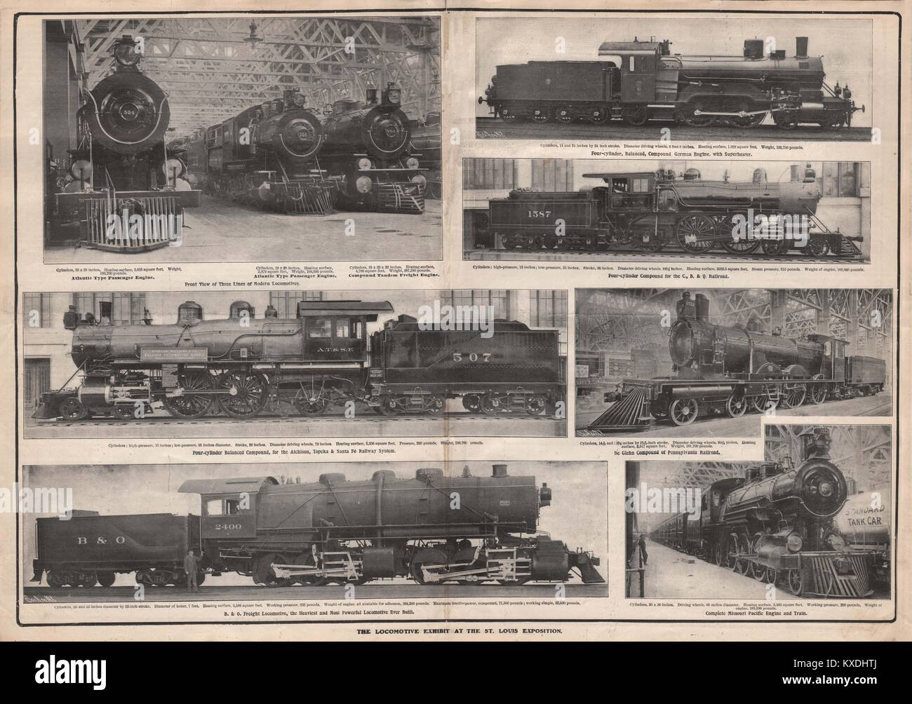 Compound locomotives Banque de photographies et d’images à haute ...