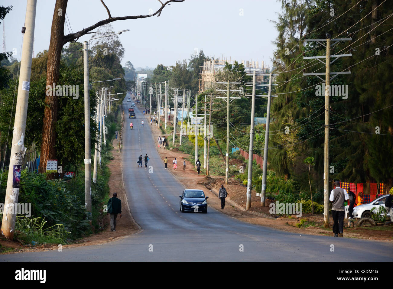 Karen Road, Karen, Nairobi, Kenya Photo Stock - Alamy