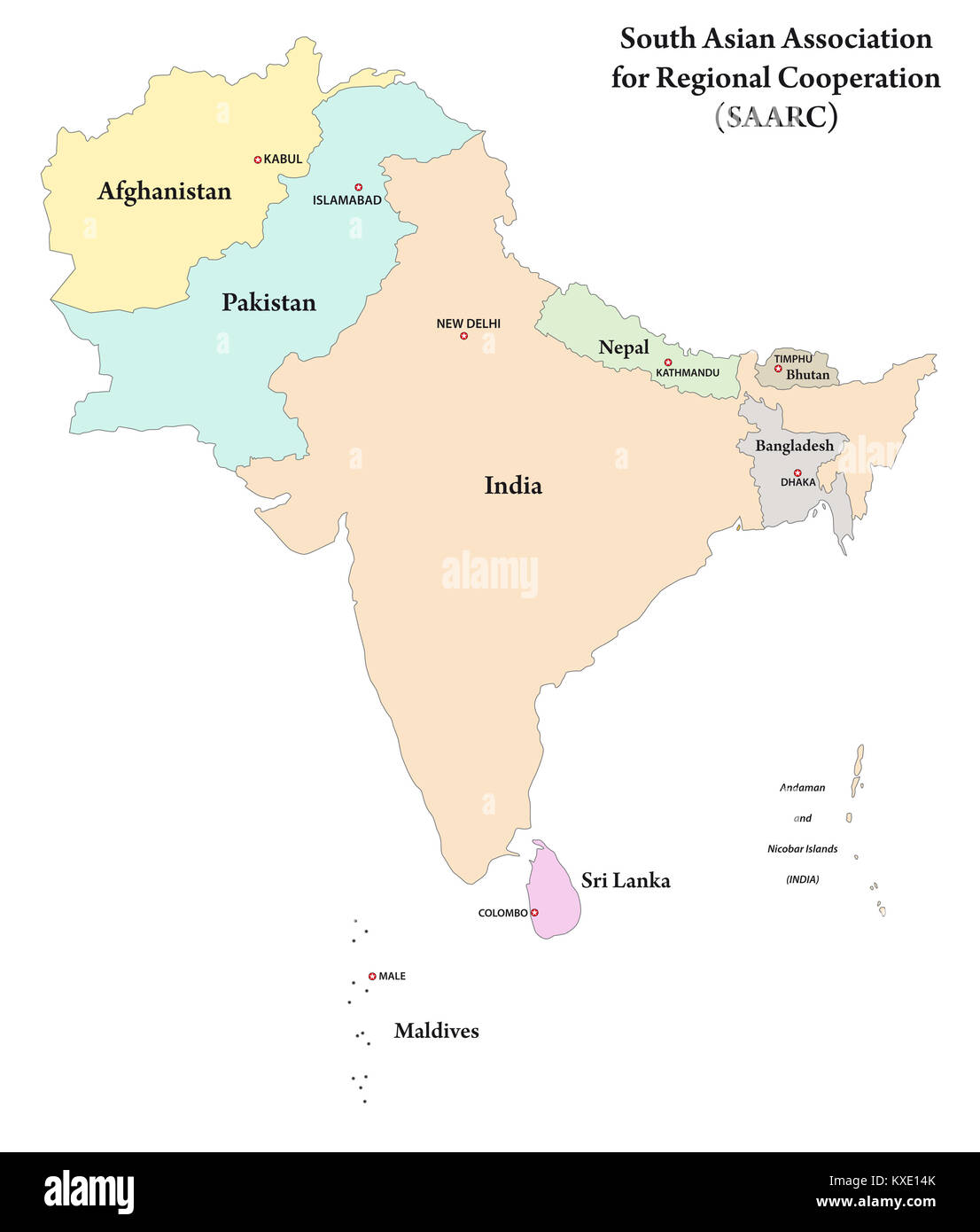 India map outline vector Banque de photographies et d’images à haute ...