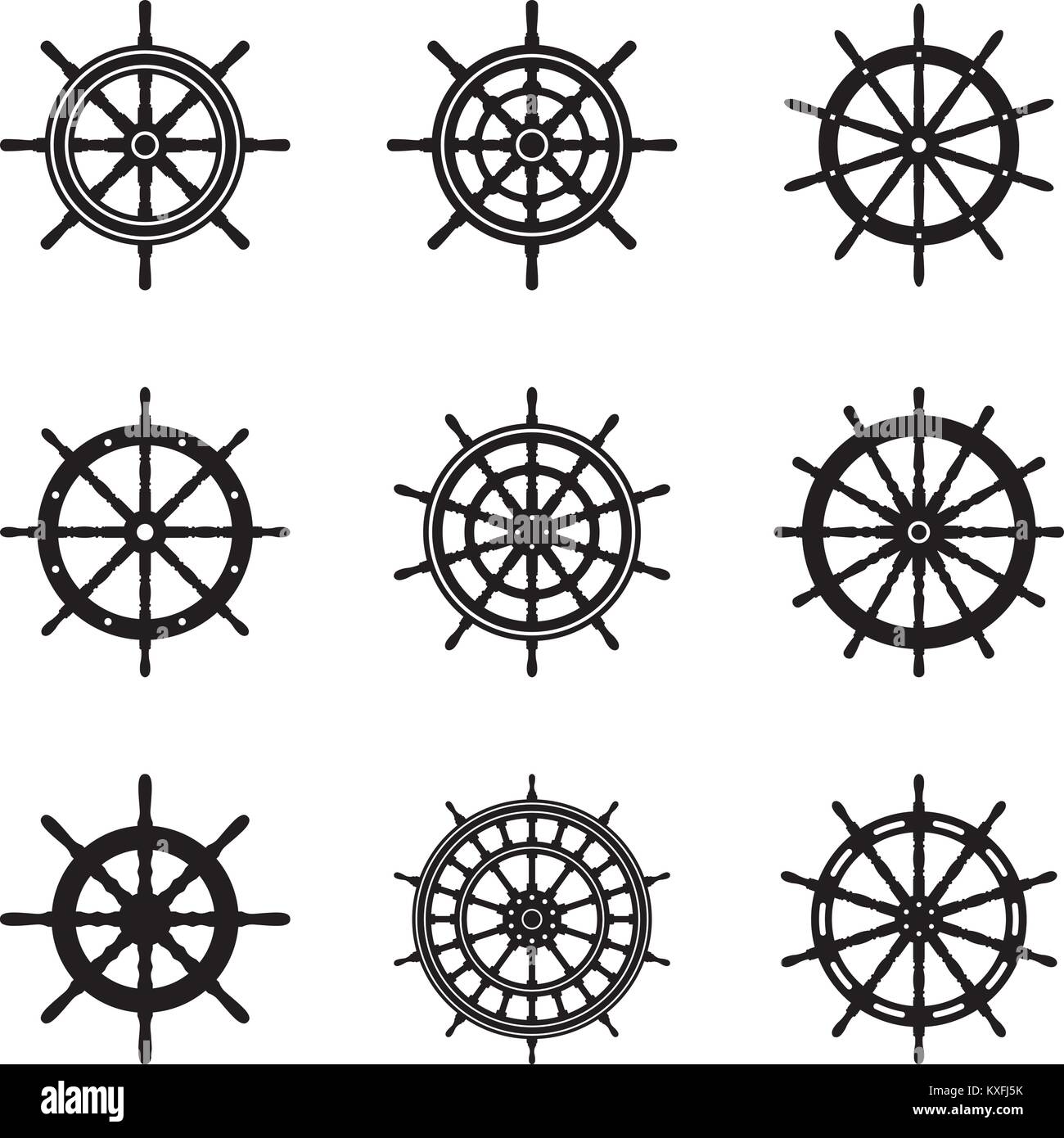 Timon ship marine icon Banque de photographies et d’images à haute ...