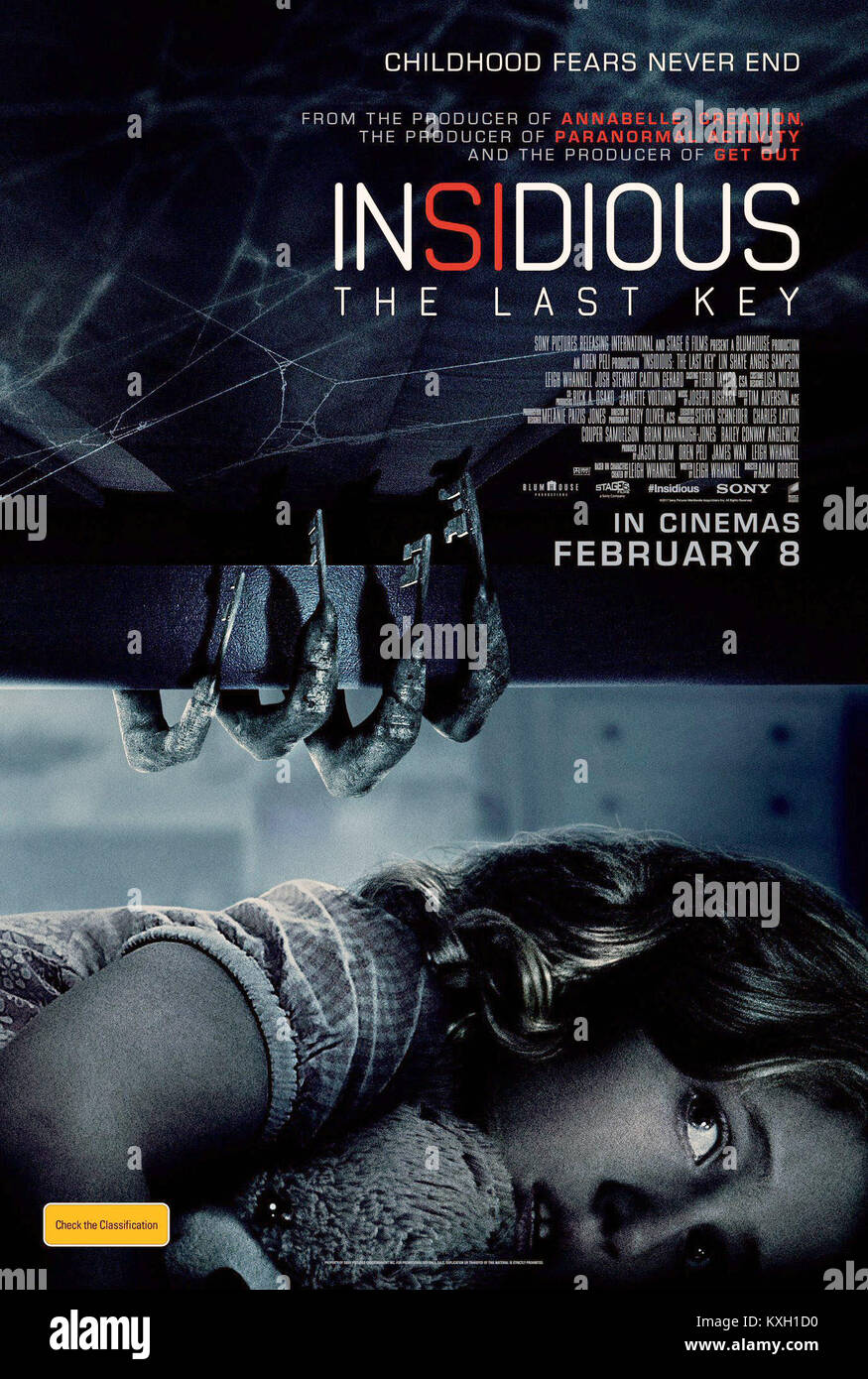 Insidieux : La dernière touche, (aka insidieux : chapitre 4), l'affiche ...