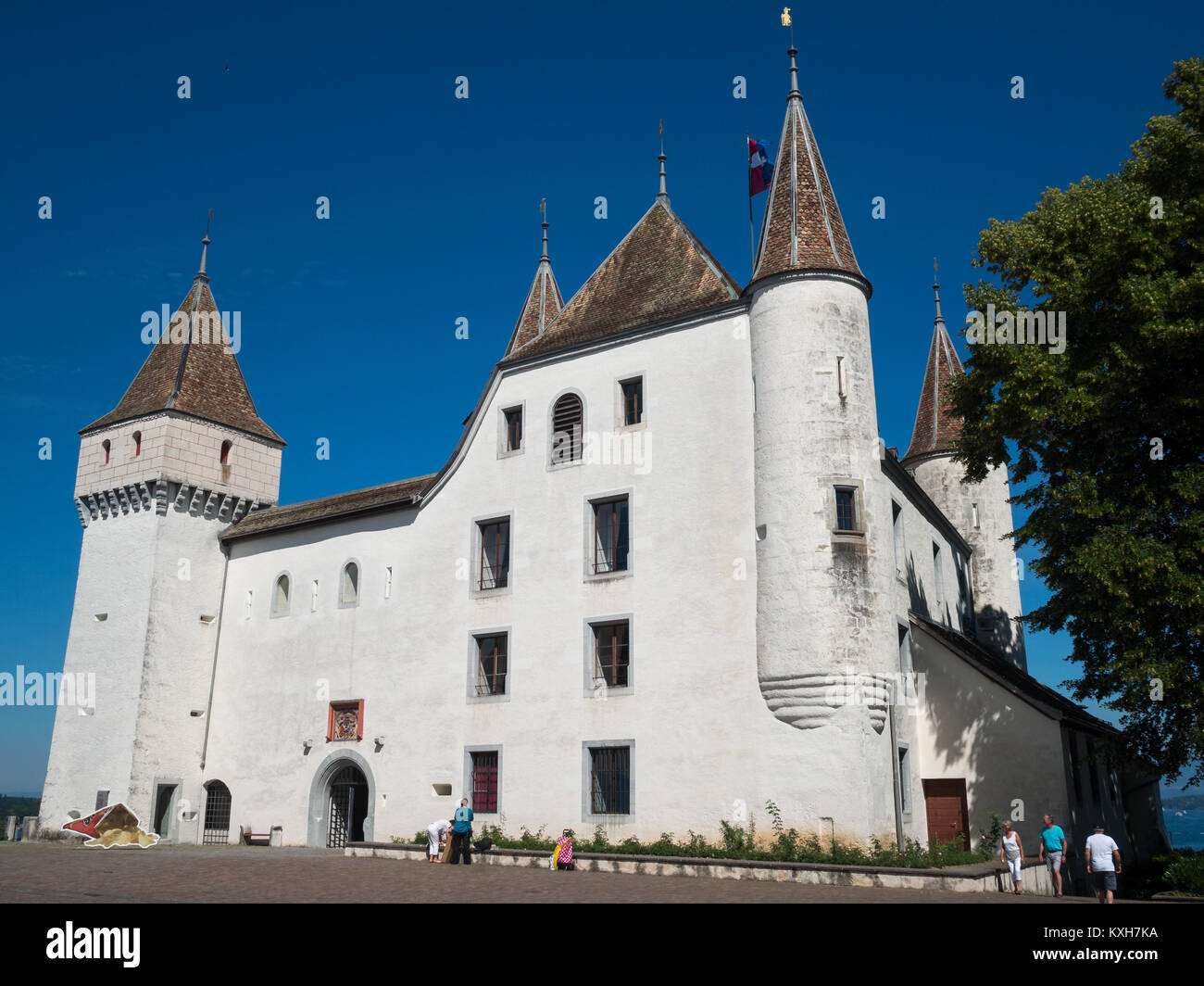 Nyon chateau Banque de photographies et d’images à haute résolution - Alamy