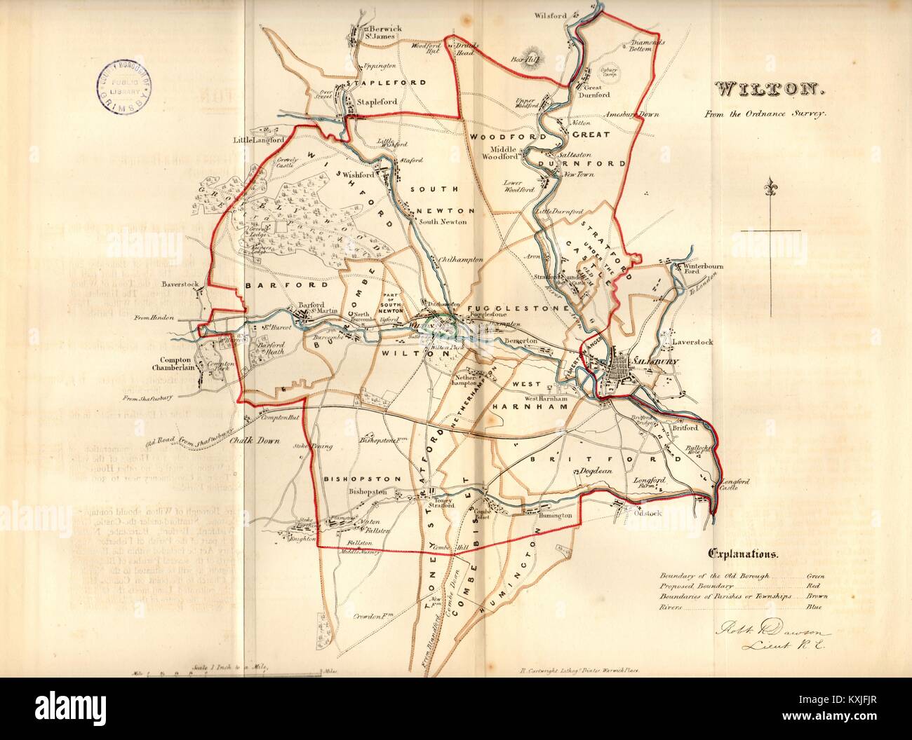 Wilton house plan Banque de photographies et d’images à haute ...