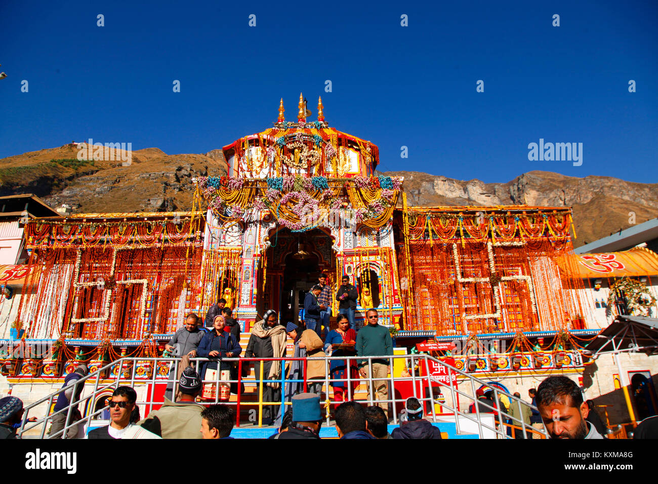 Badrinath temple Banque de photographies et d’images à haute résolution ...