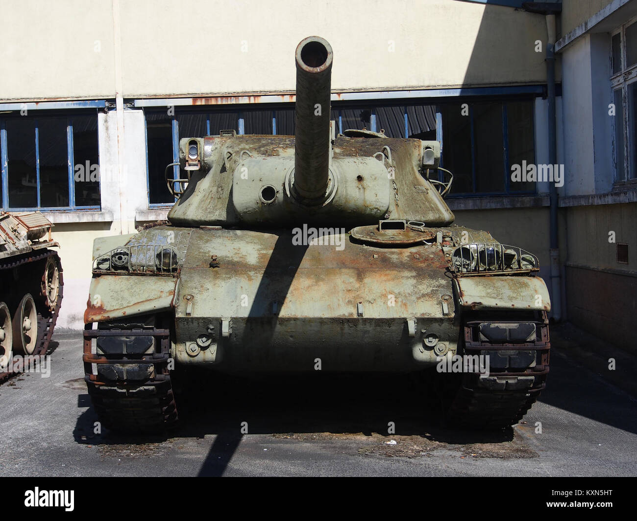 AMX 30 prototype dans le Musée des Blindés, France, pic-2 Photo Stock ...