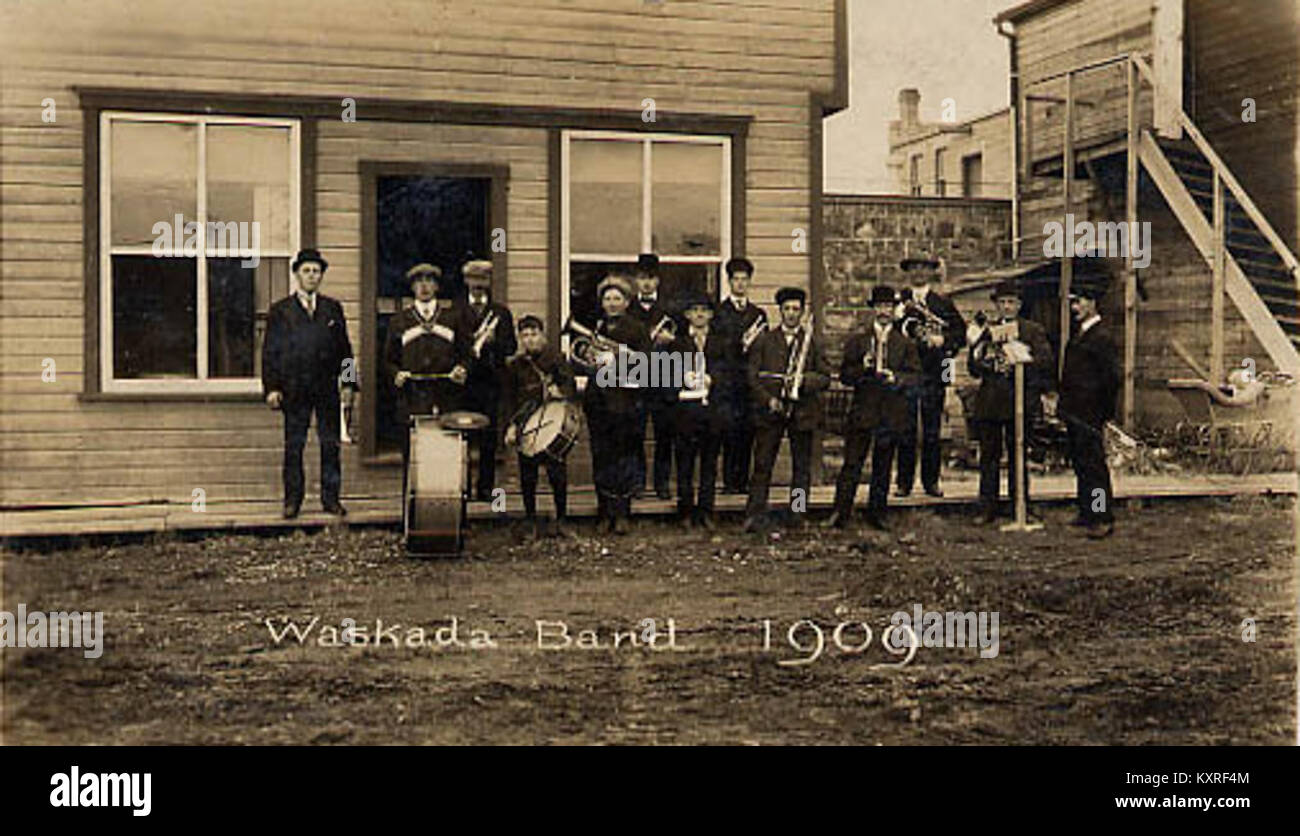 La bande Waskada du Canada, formée en 1909, était un important groupe ...