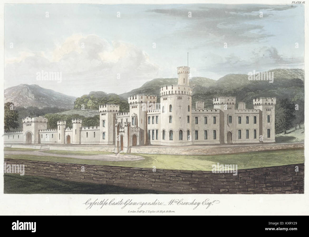 Cyfarthfa castle Banque de photographies et d’images à haute résolution ...