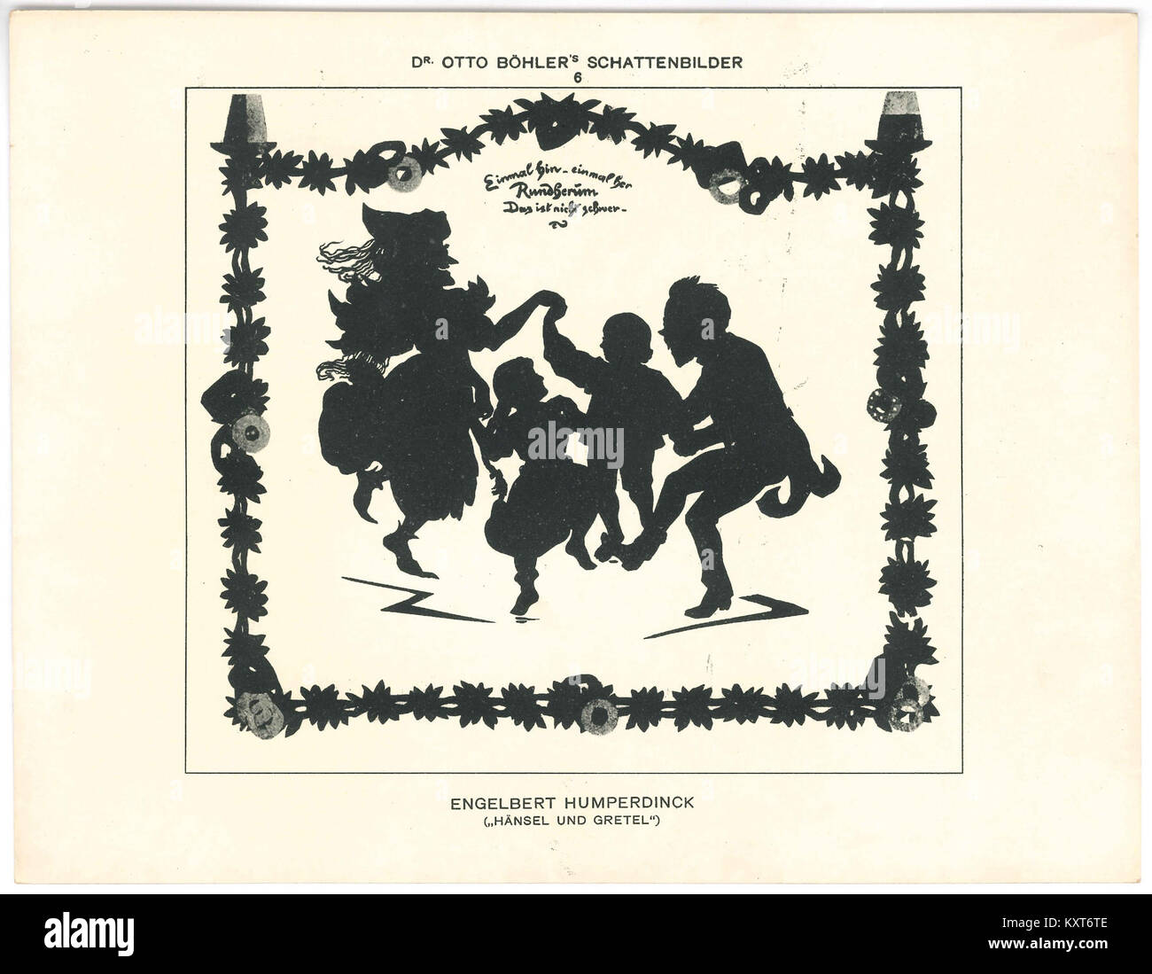 Engelbert Humperdinck Hänsel und Gretel Otto Böhler Photo Stock - Alamy