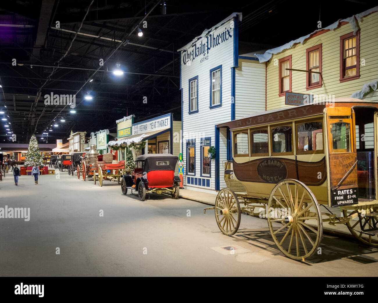 Boomtown western development museum Banque de photographies et d’images ...