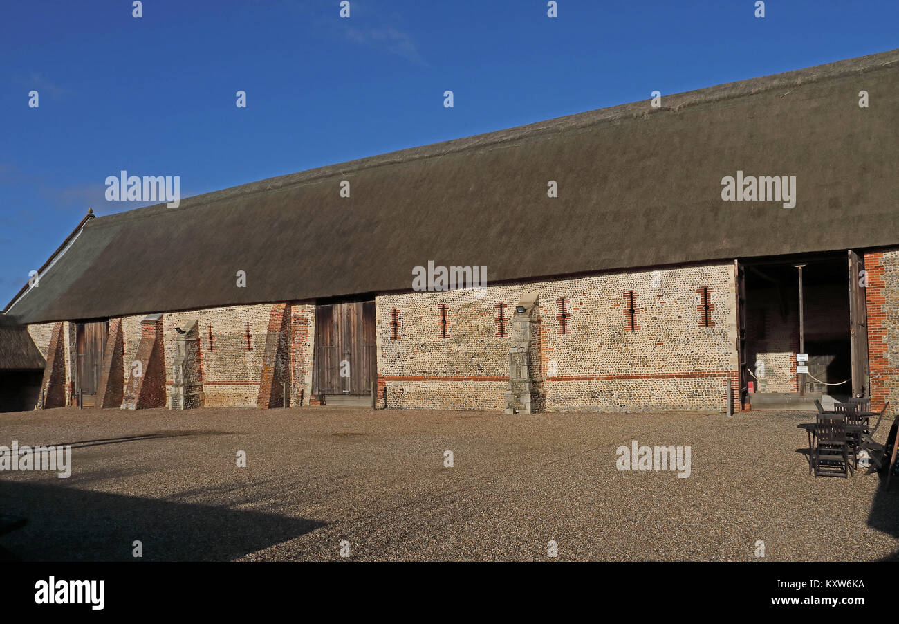 Waxham grande grange Banque de photographies et d’images à haute ...