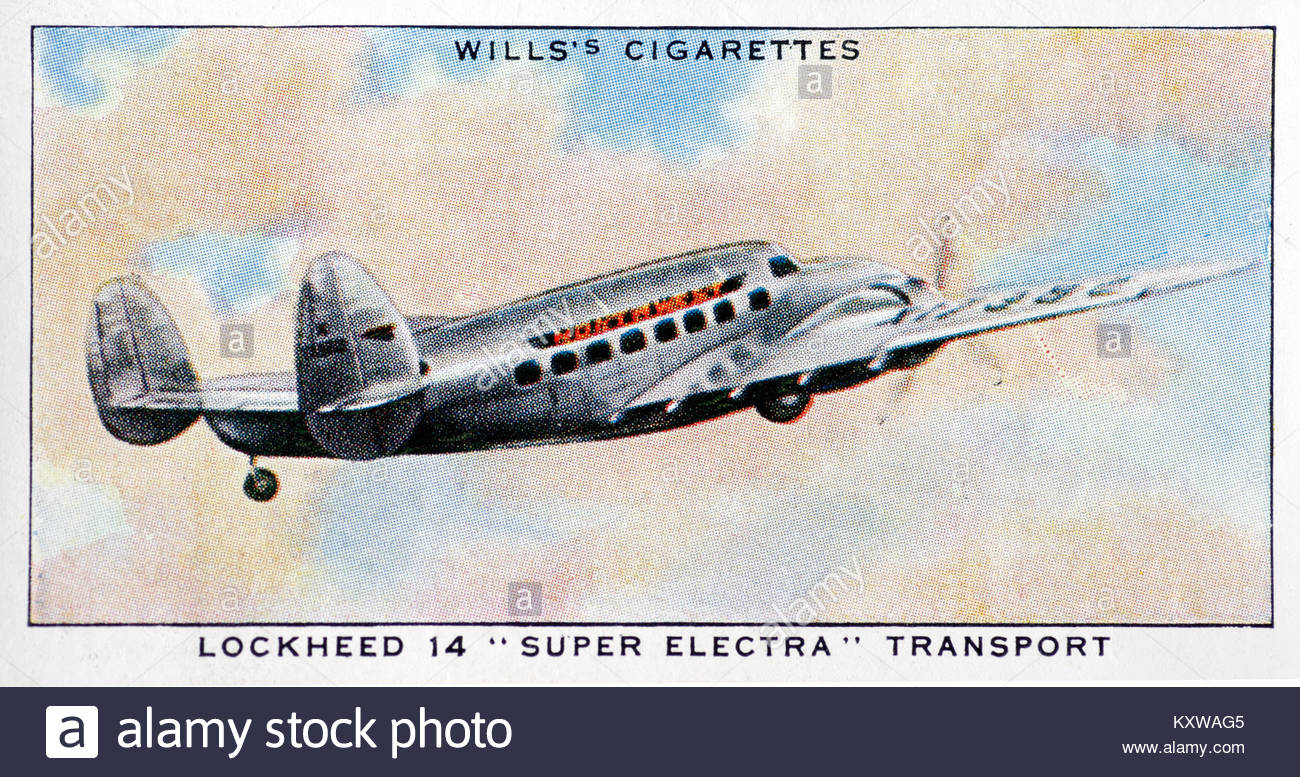 Lockheed 14 transport super electra Banque de photographies et d’images ...