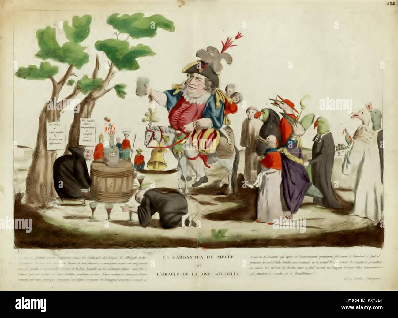 Illustration Gargantua Banque d'image et photos - Alamy