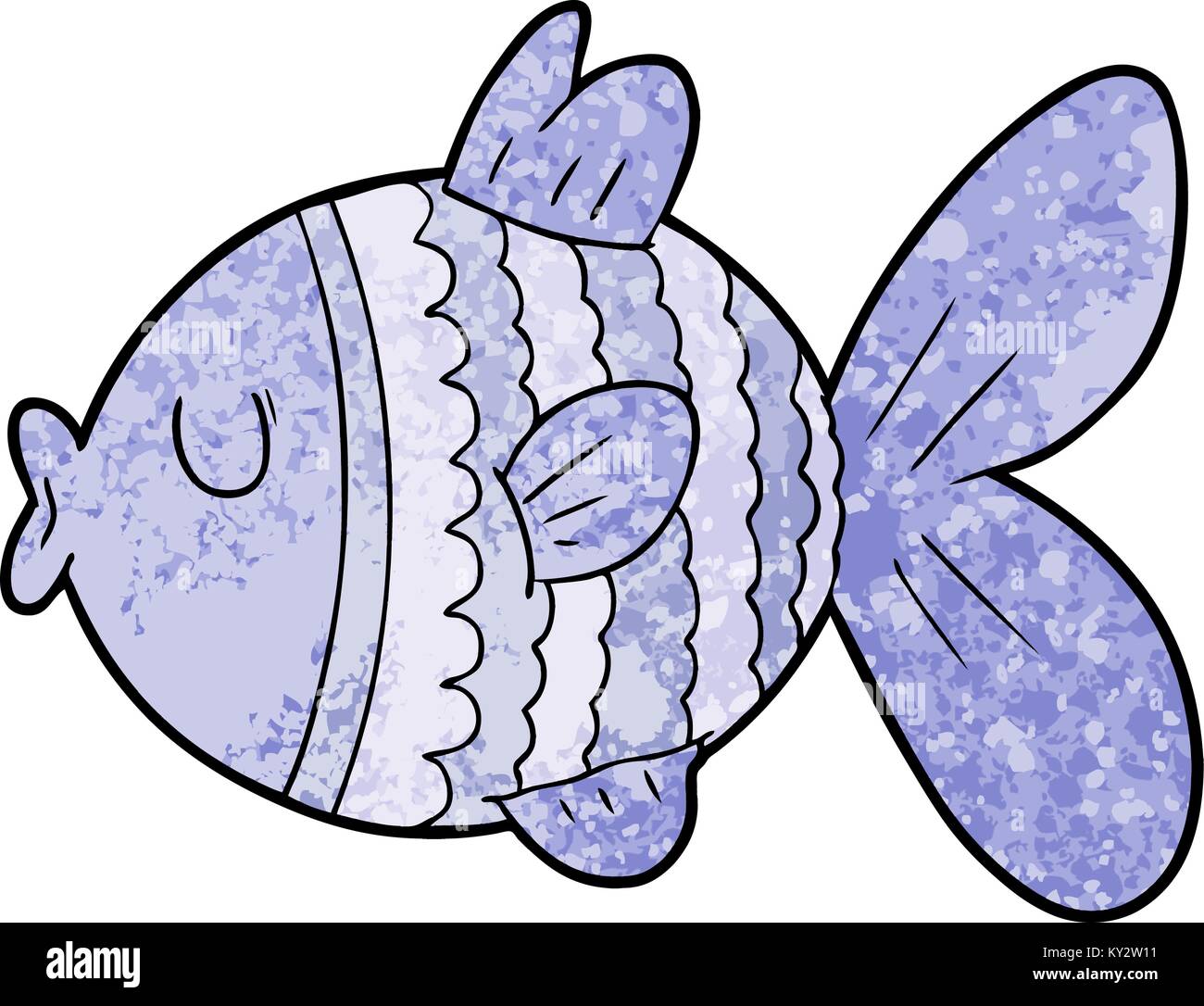 dessin animé poisson Image Vectorielle Stock - Alamy